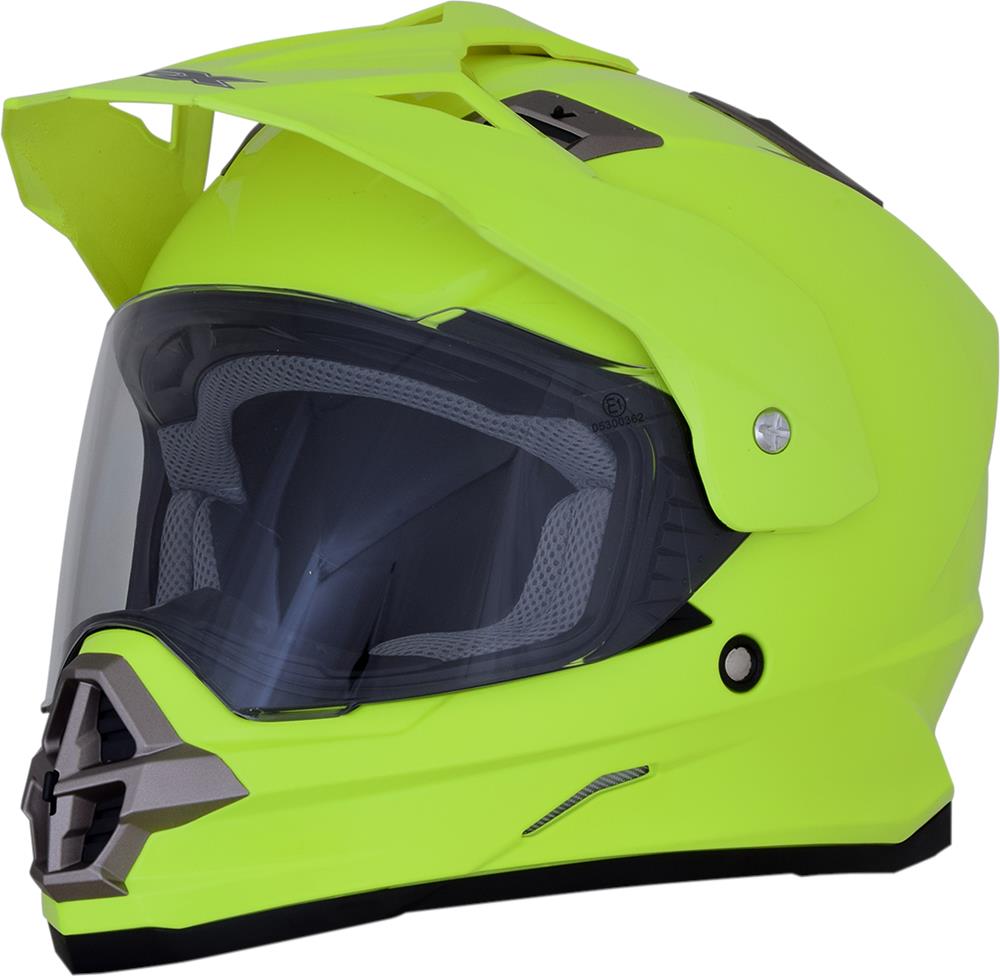 AOMC.mx: AFX Helmet FX-39 Dual Sport Series 2 (Matte Neon Yellow)