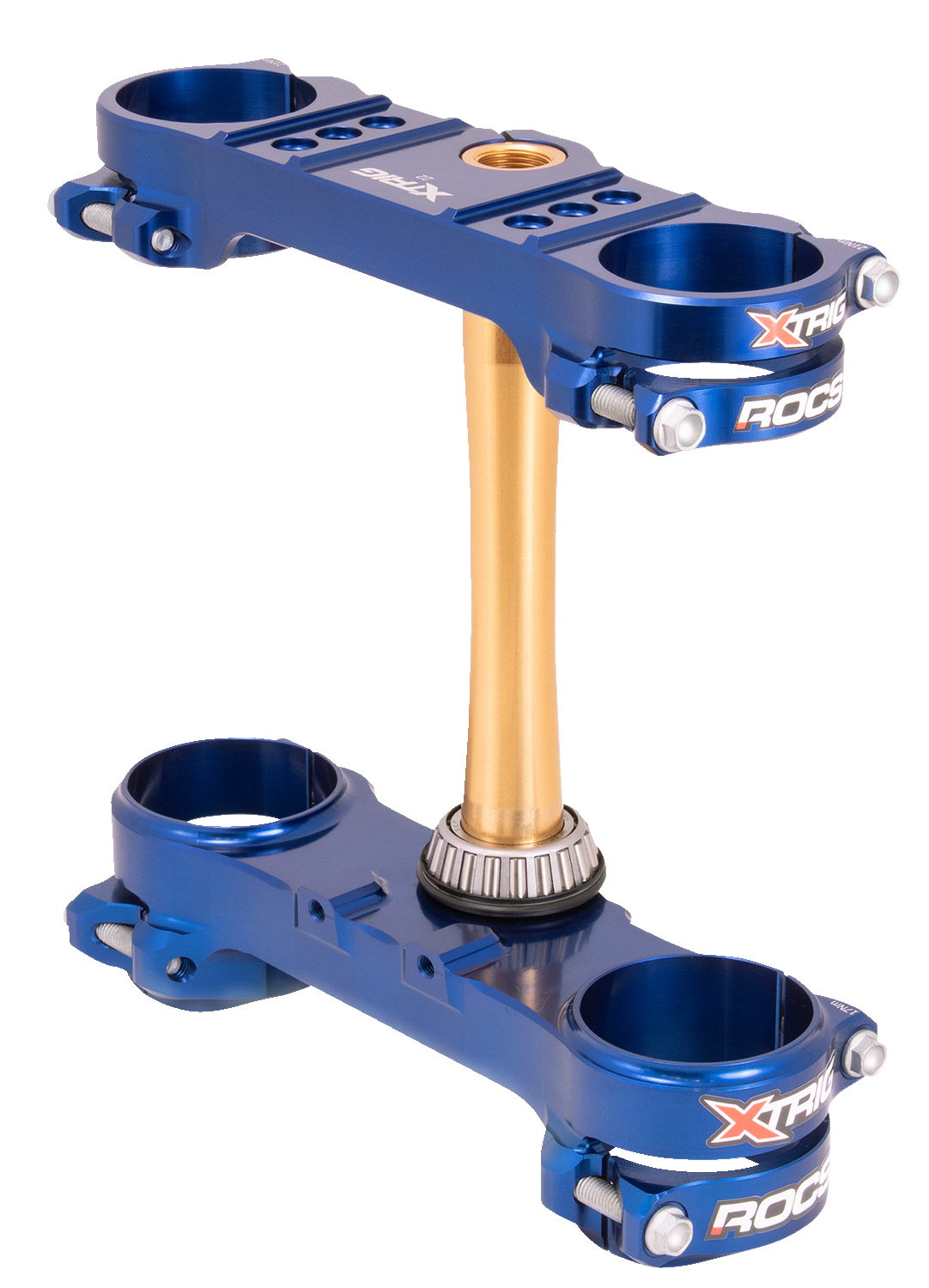 XTRIG Triple Clamp - 24 mm - Blue 501350701201 - XTRIG