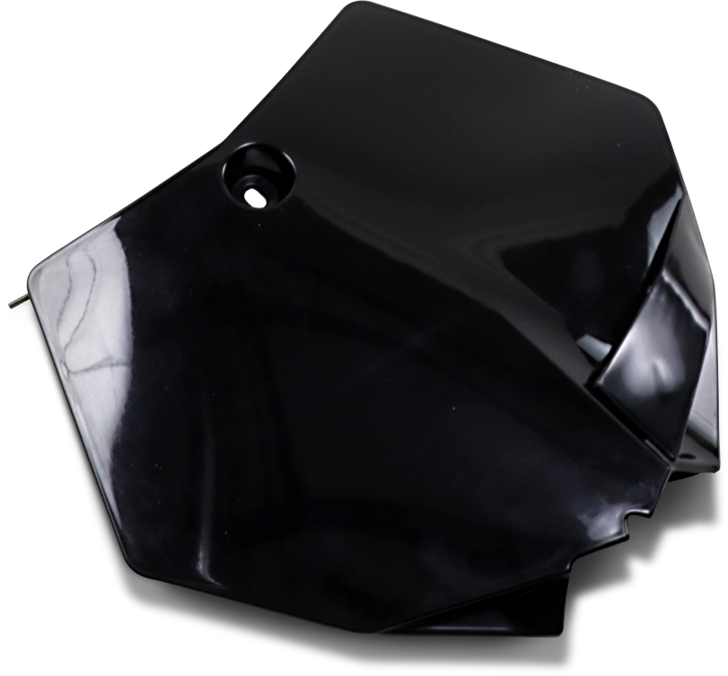 UFO Front Number Plate - Black KT04041-001 - UFO