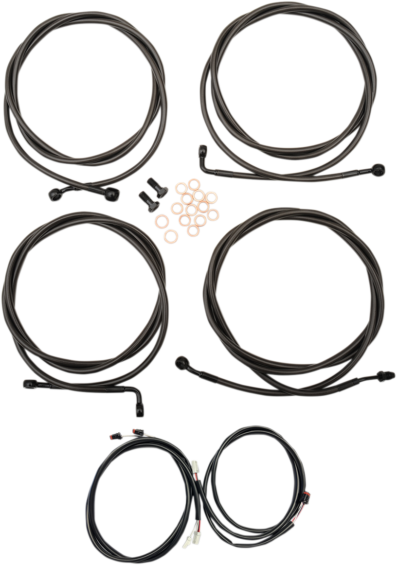 LA CHOPPERS Complete Plug-and-Play Cable Kit for 18: AOMC.mx