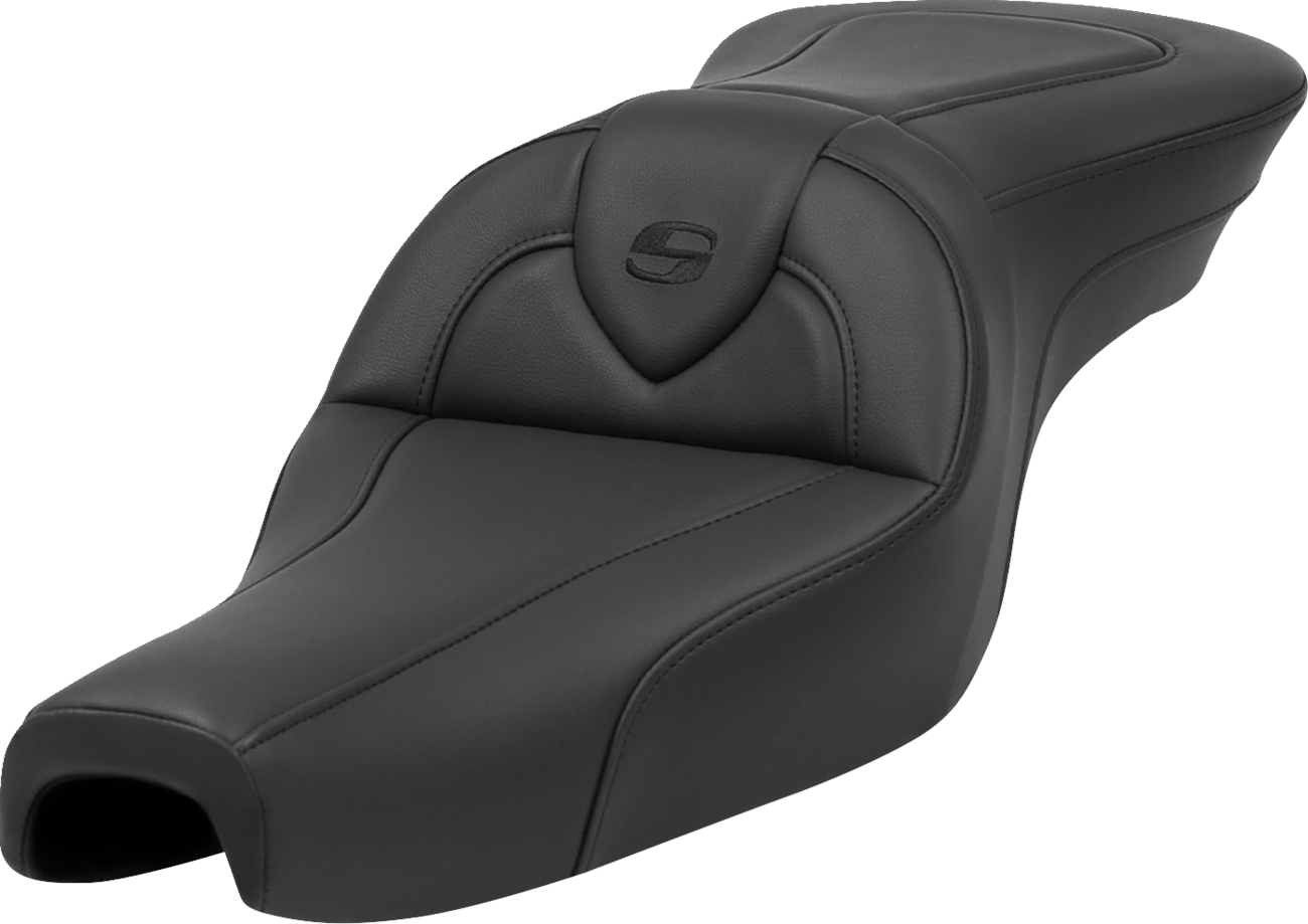 SADDLEMEN Roadsofa* Seat without Backrest for XL '04-'22 by SADDLEMEN * Black, Part No. 807-11 ...
