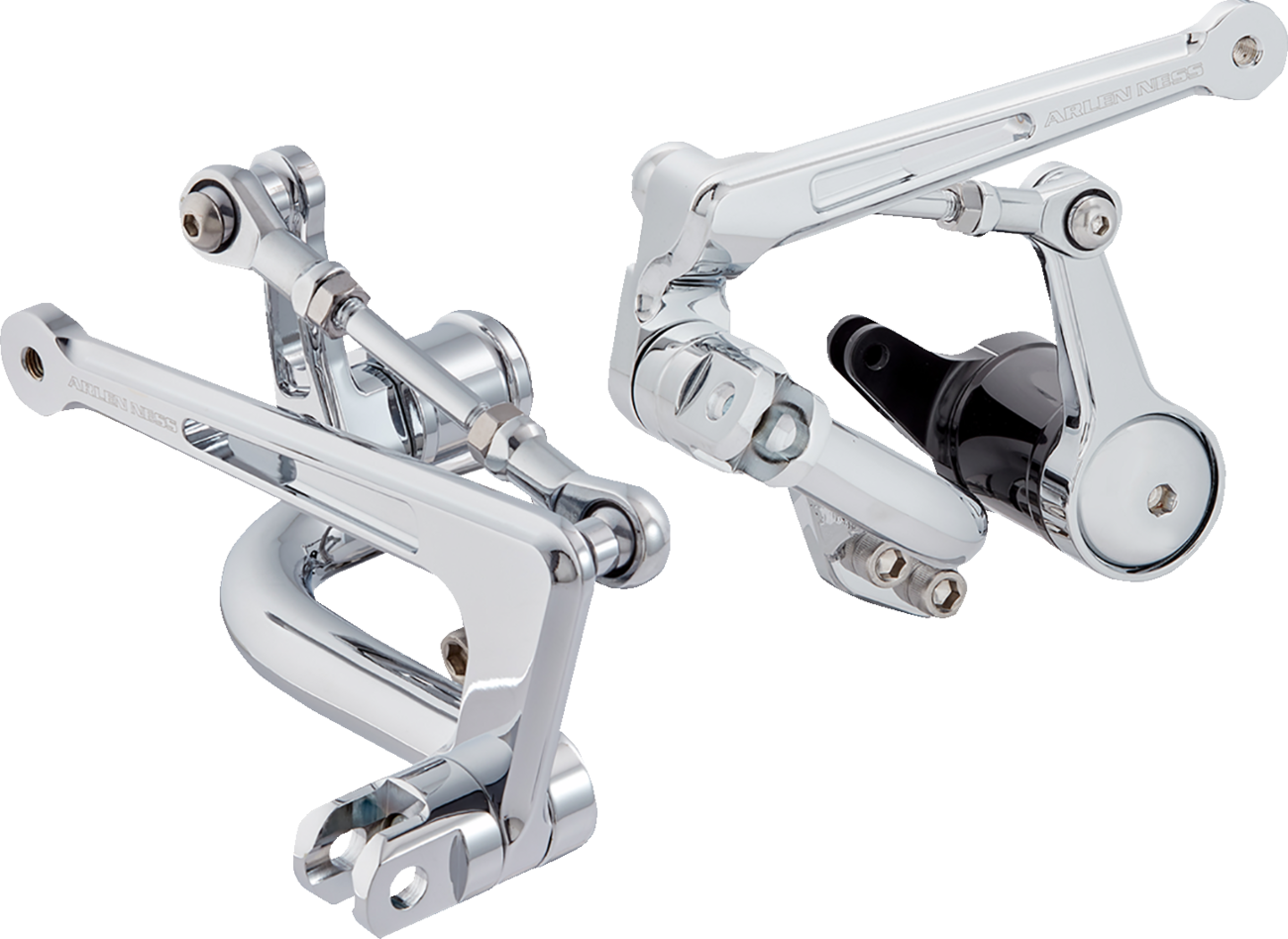 ARLEN NESS Mid Control Kit for Harley Touring/Bagger Models - Chrome ...