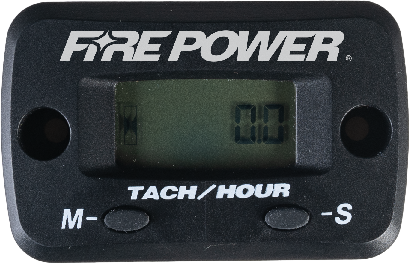 FIRE POWER RL-HM068 Hour Meter and Tachometer for Equipment Monitoring ...