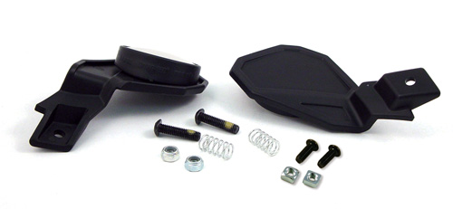 Powermadd Star Series Handguard Mirror Set Fixed / Fold In: AOMC.mx