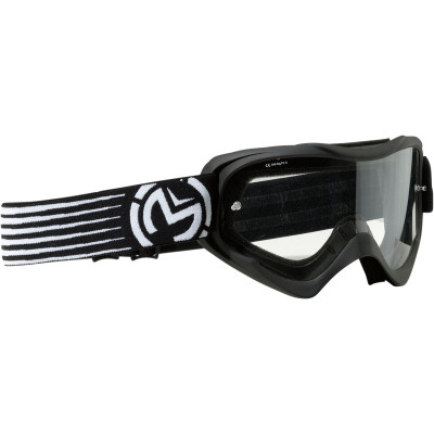 Moose Qualifier Slash Youth Goggle (Black/White): AOMC.mx