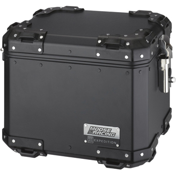 Moose Expedition Aluminum Top Case (Black) Tall: AOMC.mx