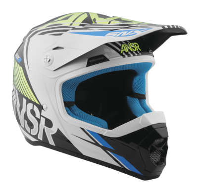 AOMC.mx: ANSR SNX 2 Helmet (Wht/Blk/Blu) SM