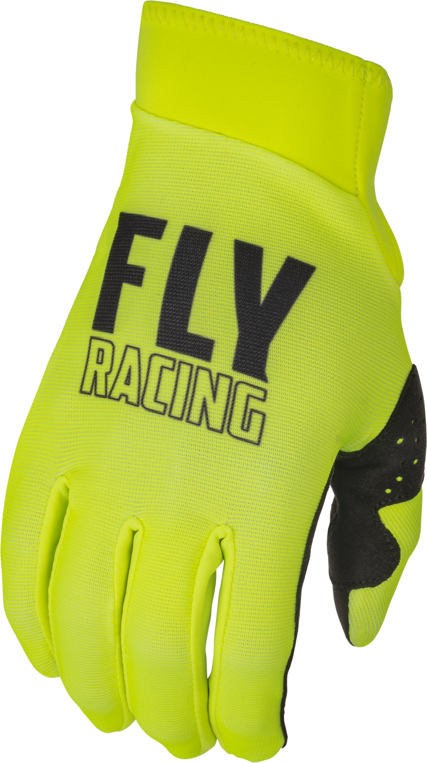 Fly Racing Pro Lite Gloves (Black/Yellow): AOMC.mx