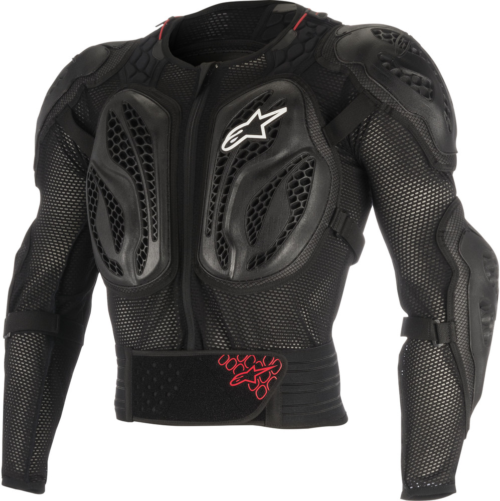 Alpinestars Youth Bionic Jacket (Black/Red): AOMC.mx