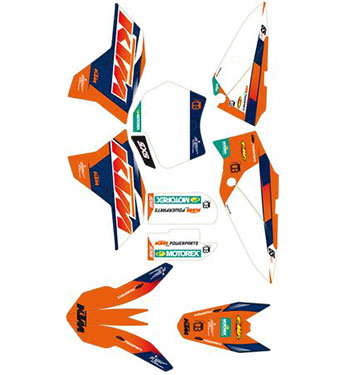 KTM Factory Graphics Kit - 65SX: AOMC.mx