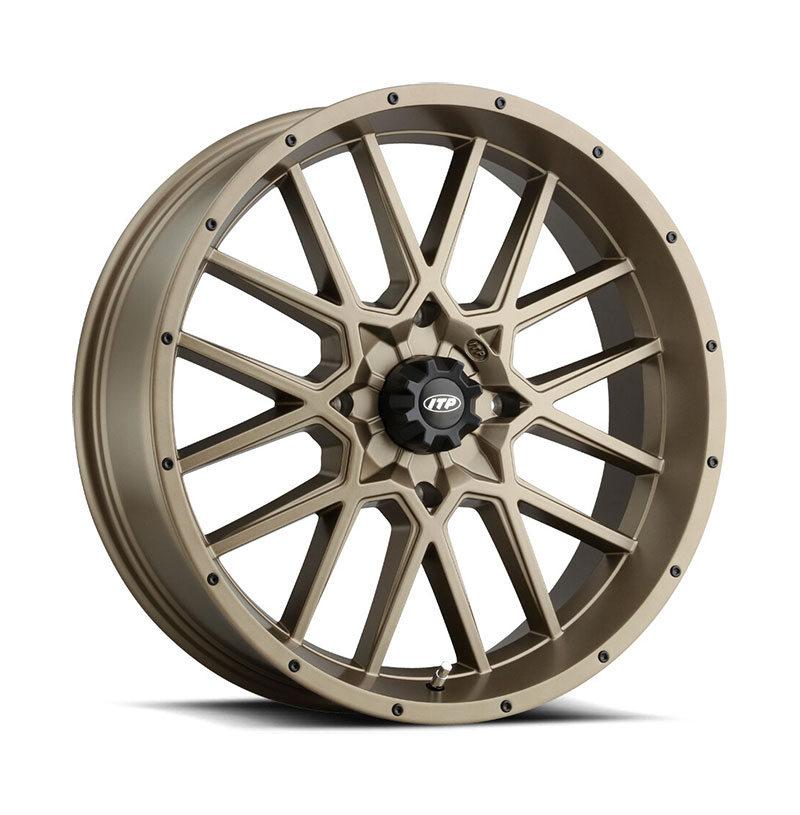 ITP Storm Series Hurricane Wheel (Bronze) 18X6.5 4/156 4+2.5 (+10MM ...