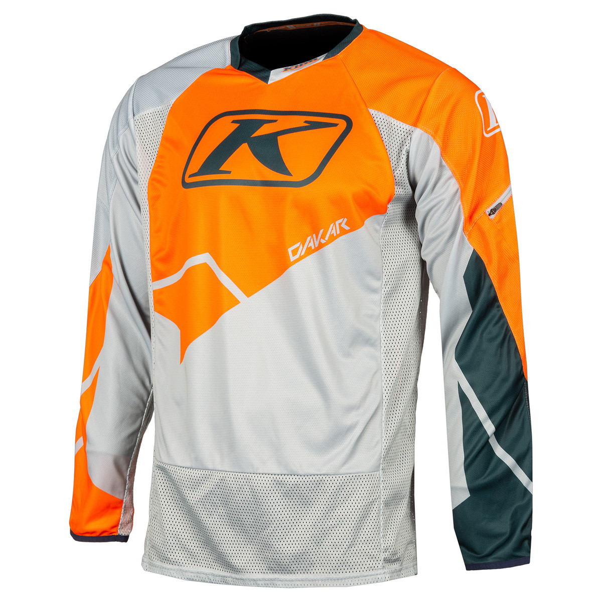 Klim Dakar Jersey (Orange/Grey): AOMC.mx