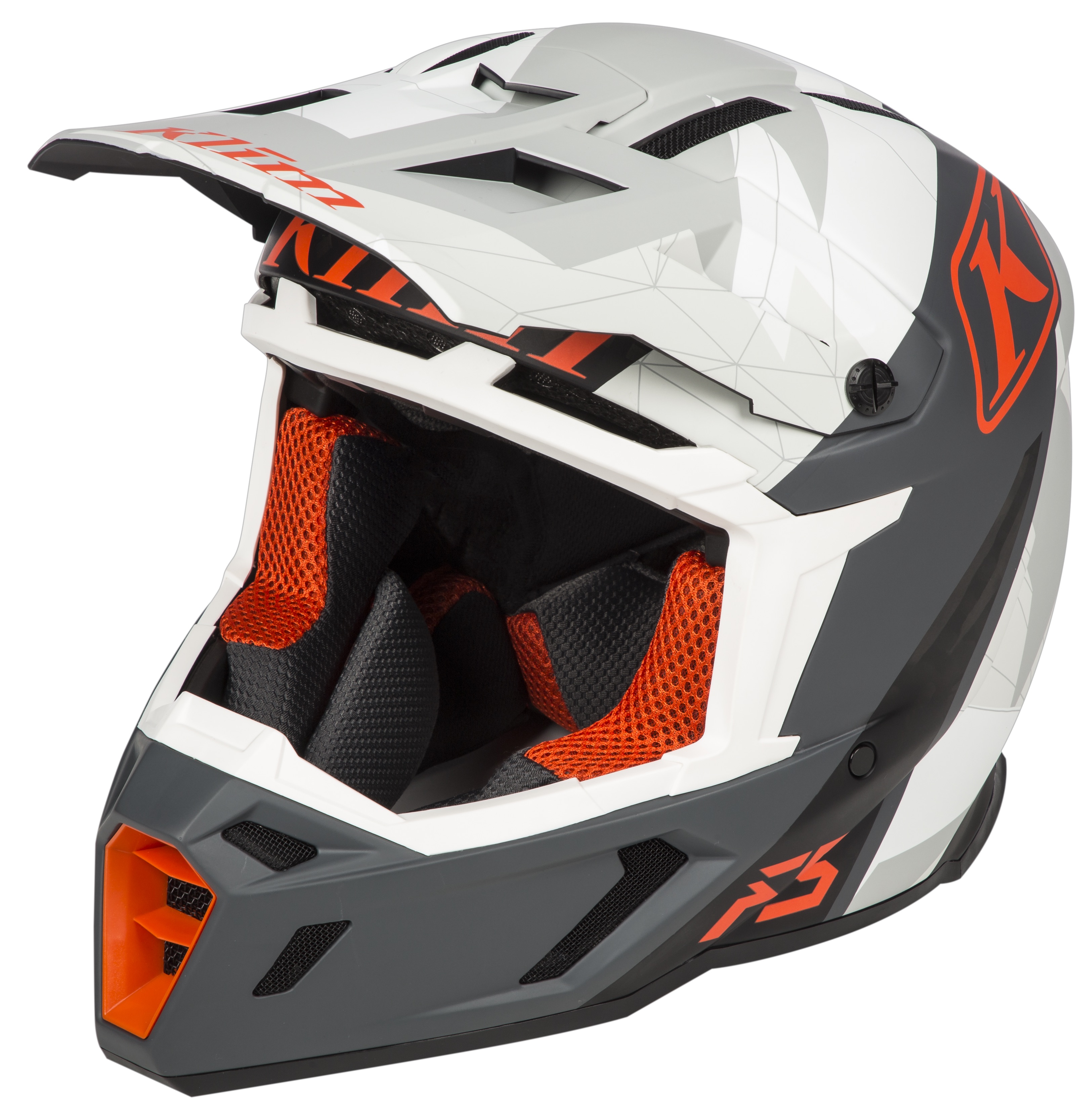 Klim F5 Visor (Camo White): AOMC.mx