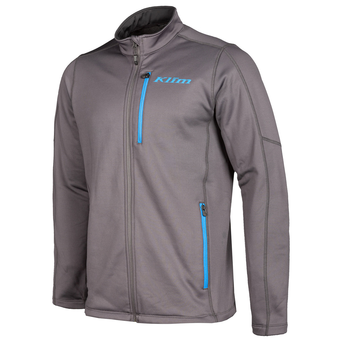 Klim Inferno Jacket Youth (Asphalt - Electric Blue): AOMC.mx