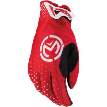 Moose Youth SX1 Gloves (Red): AOMC.mx