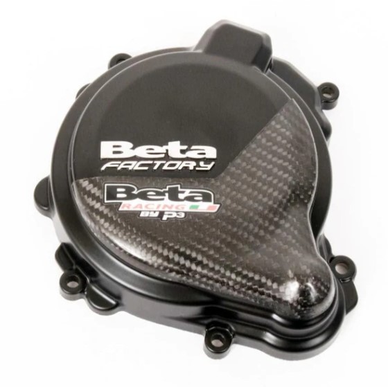 P3 Carbon Ignition Cover Beta 250/300 2013-2021: AOMC.mx