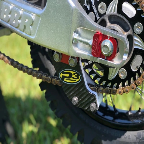P3 Carbon Chain Guide Honda CRF110 13-22 OEM/BBR: AOMC.mx