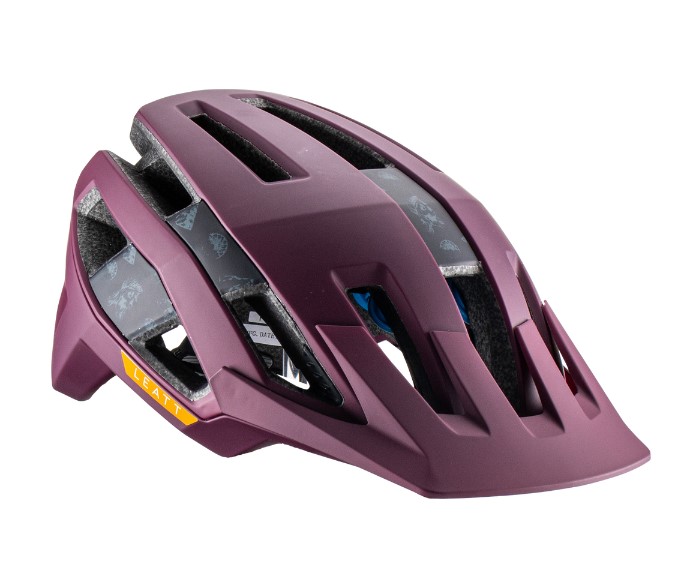 Leatt MTB Trail 3.0 V22 Helmet (Maroon): AOMC.mx