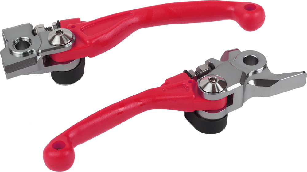 Polisport Pivot Lever Set Honda (Red): AOMC.mx
