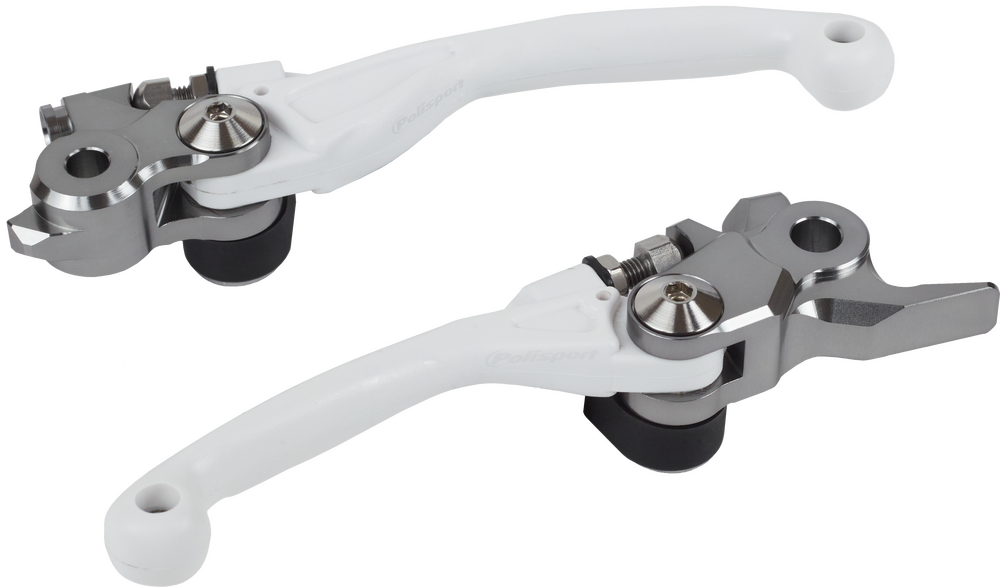 Polisport Pivot Lever Set Kawasaki (White): AOMC.mx