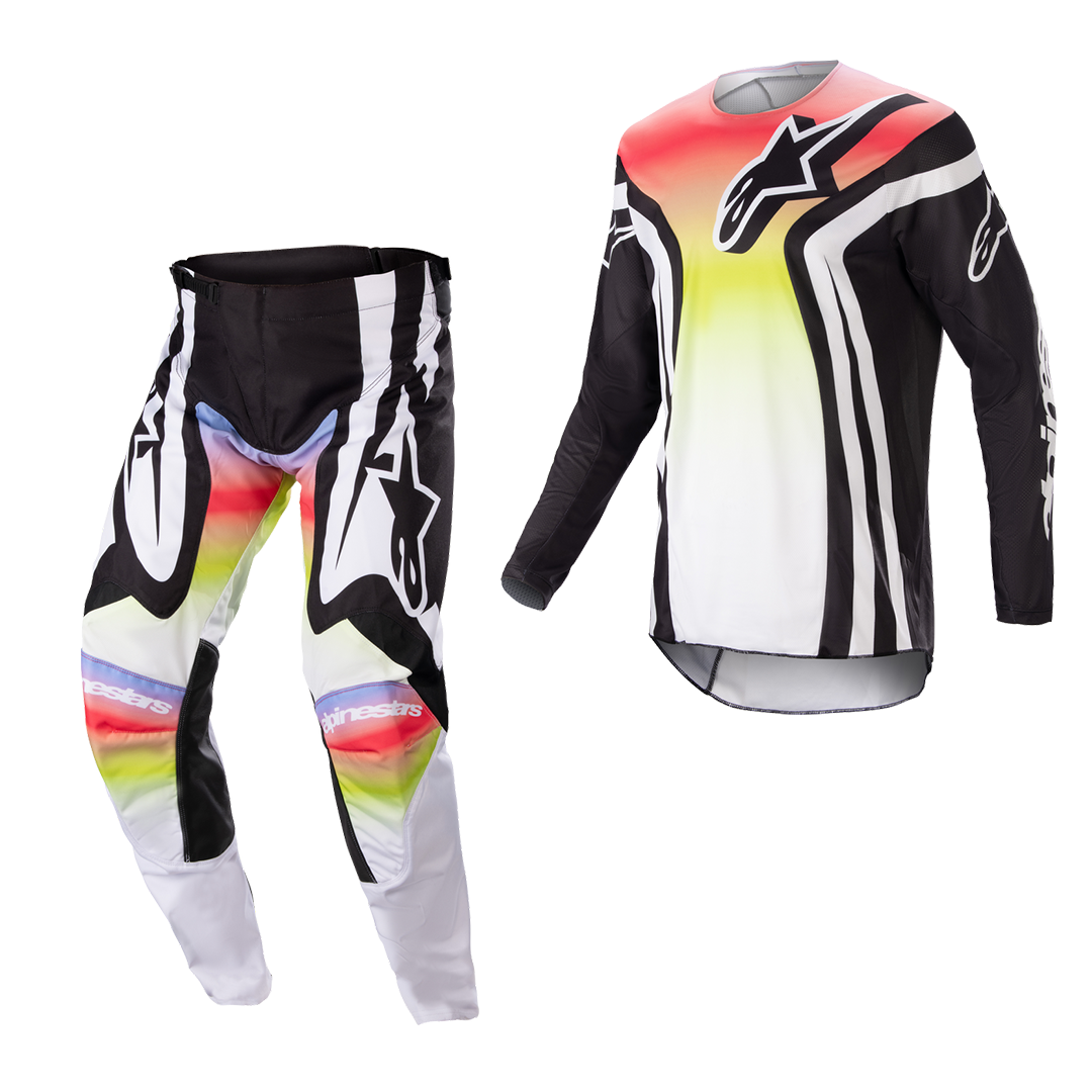2023 Alpinestars Racer Semi Gear Set (Black/Multi): AOMC.mx