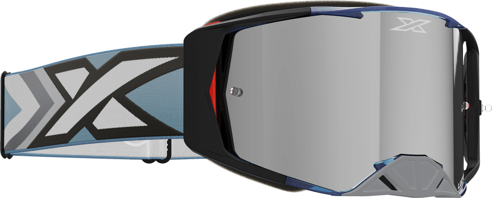 EKS Brand Lucid Goggle (Steel Blue - Silver Mirror Lens): AOMC.mx