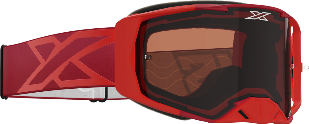 EKS Brand Lucid Goggle (Red - Auburn Lens): AOMC.mx