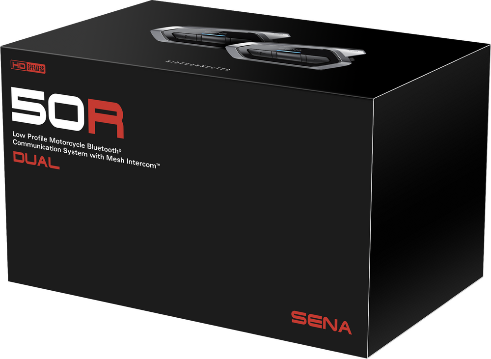 Sena 50R HD Bluetooth Comm System w/ Dual Mesh intercom: AOMC.mx