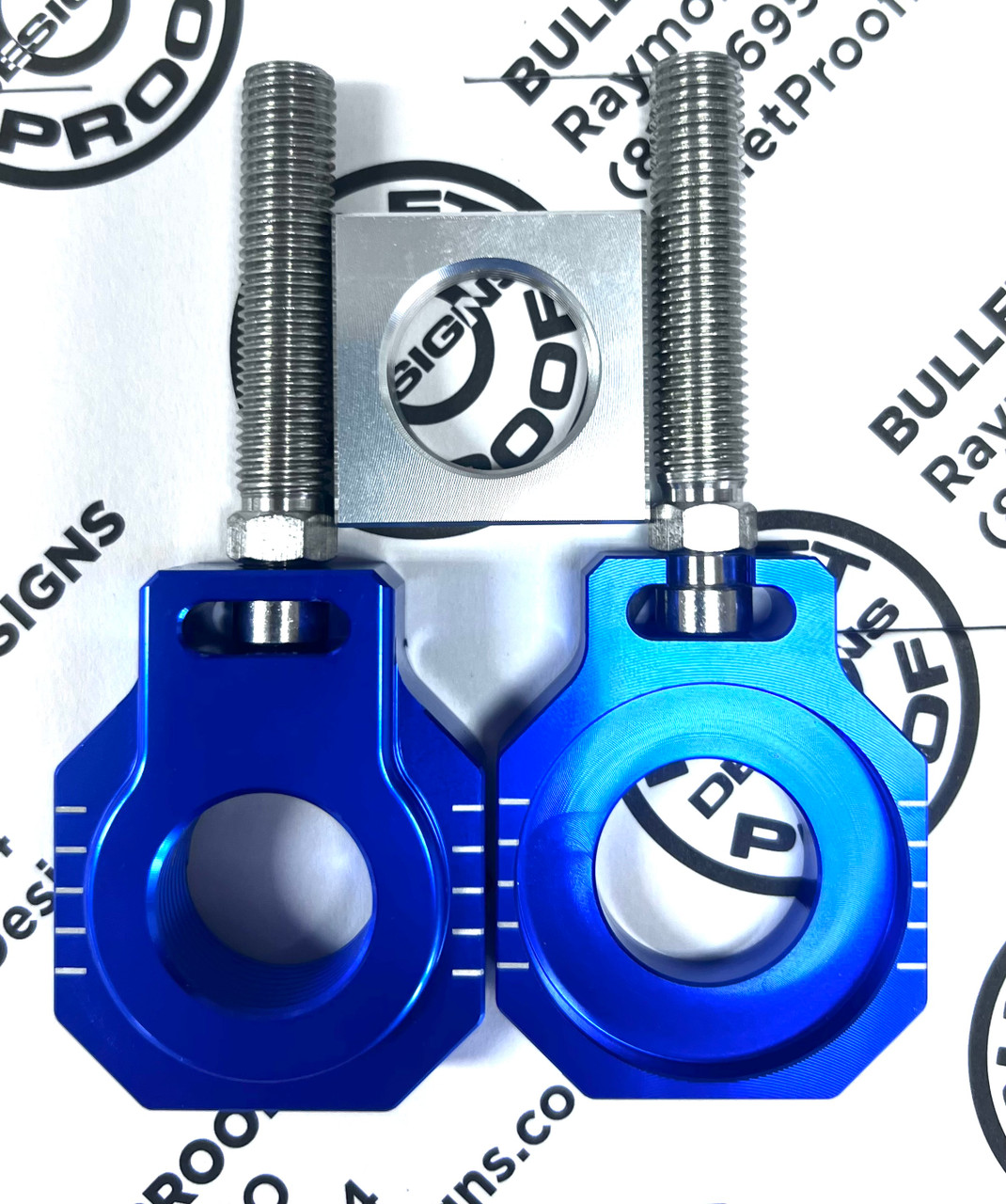 Bullet Proof Designs 22mm Axle Block Set KTM/HQV 2023: AOMC.mx