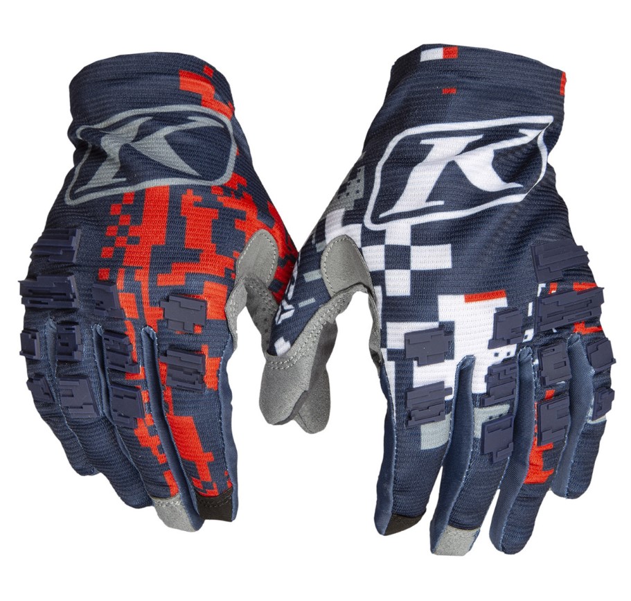 Klim XC Lite Glove (Blue/Red): AOMC.mx