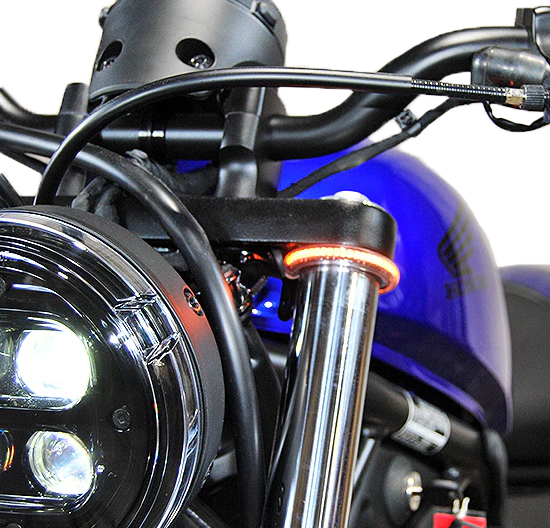 Front Led Turn Signals Hon - NEW RAGE CYCLES