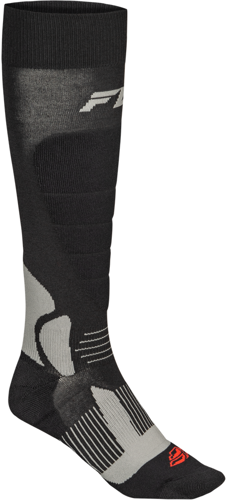 Fly Racing Snow Heavyweight Wool Sock Black