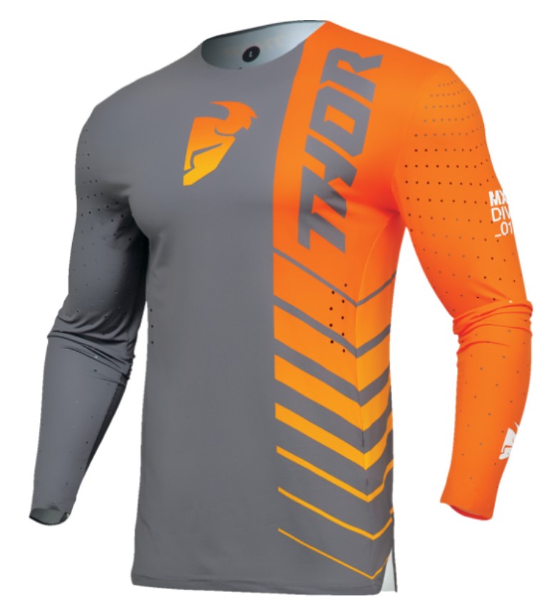 2024 Thor Prime Analog Jersey (Gray/Orange): AOMC.mx