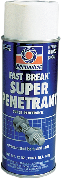 Permatex Fast Break Penetrant 12 oz Aerosol - Powerful Rust & Frozen ...