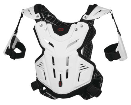 EVS F2 Chest Protector - Wht: AOMC.mx