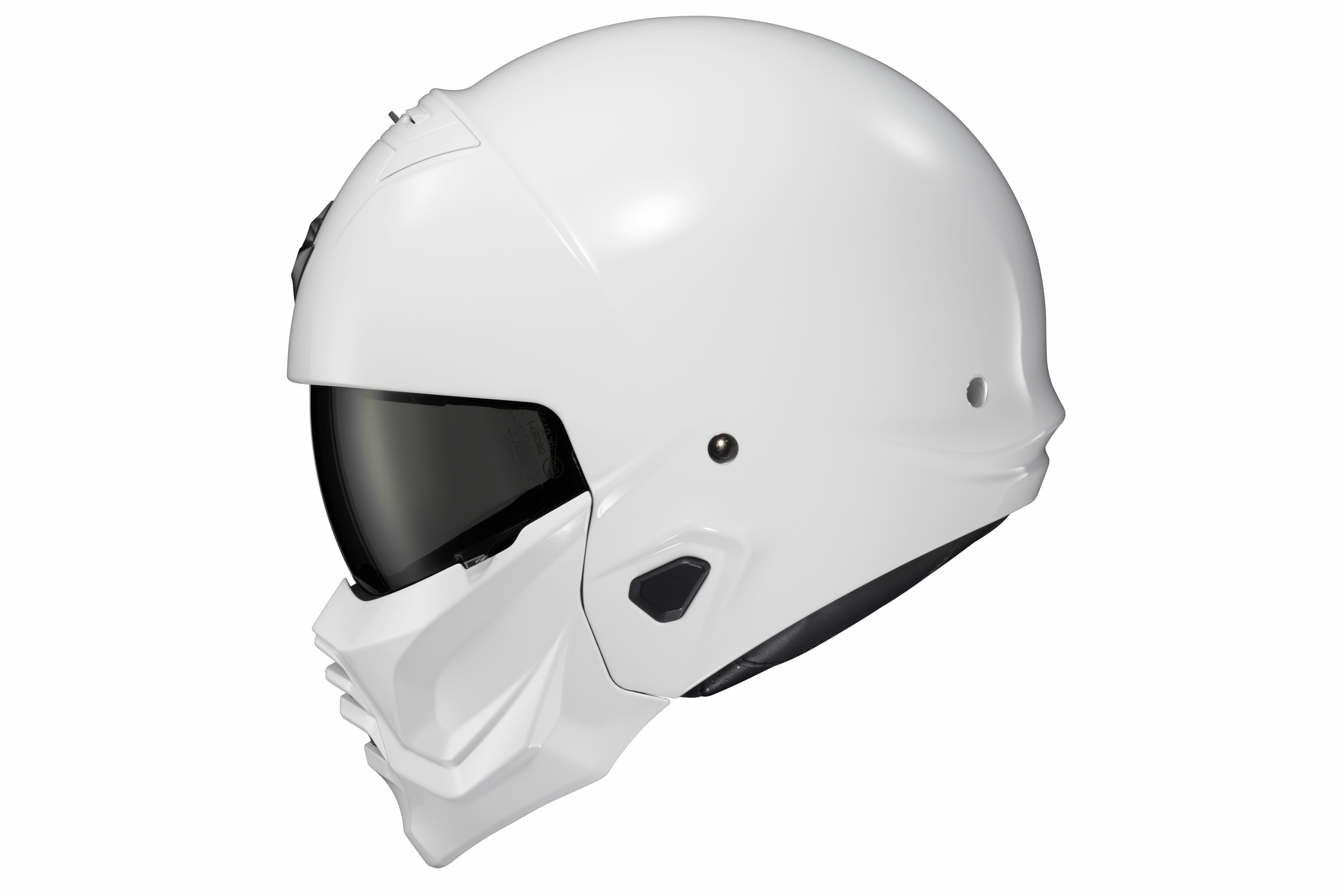 Covert 2 Open Face Helmet Gloss White 2x - SCORPION EXO