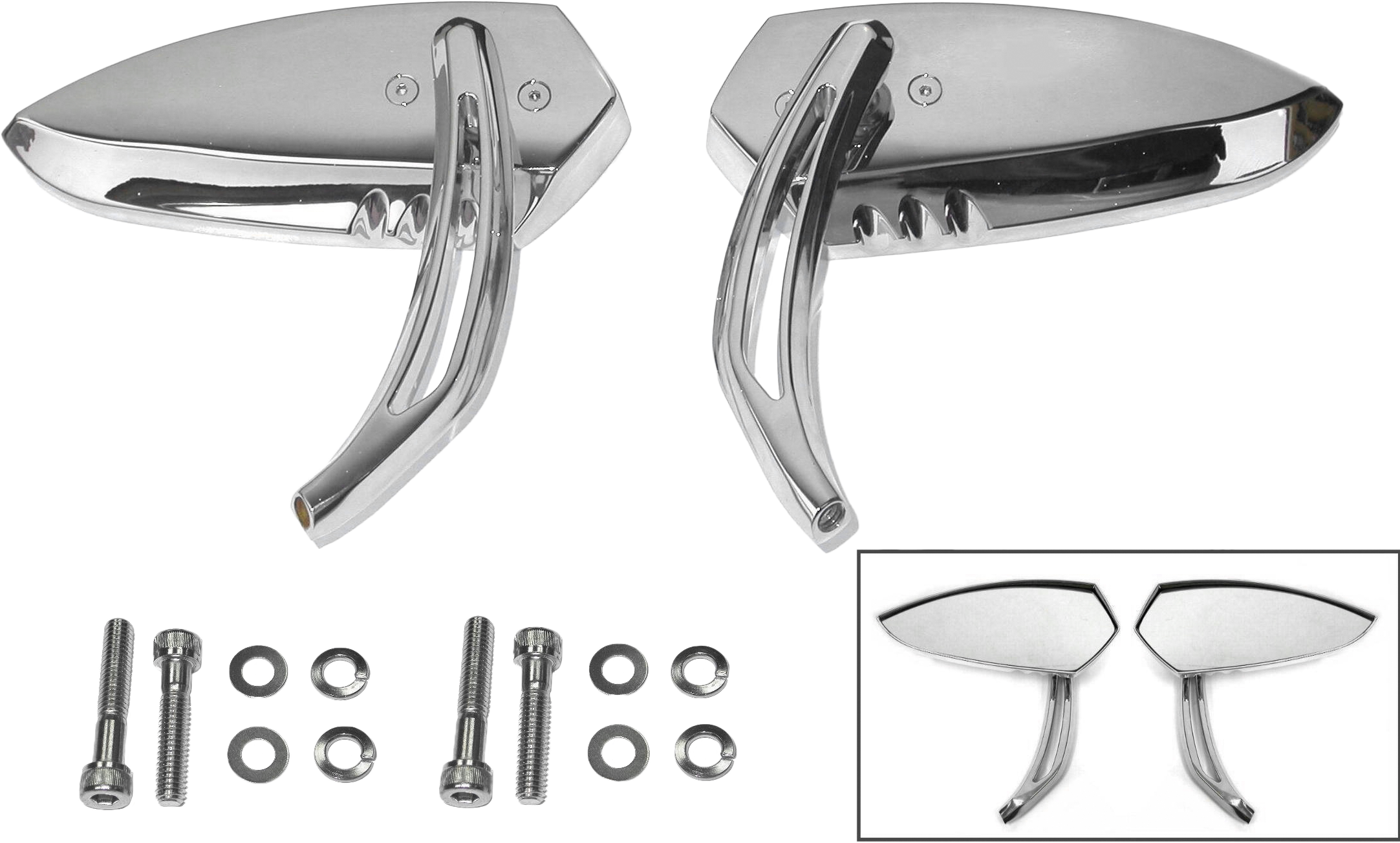Strike Mirror Chrome Pr - HARDDRIVE