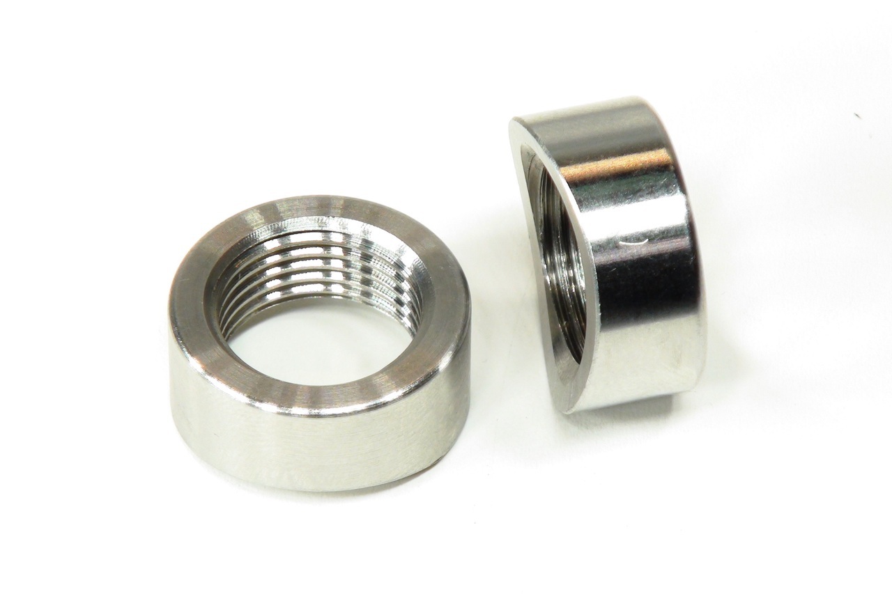 Rottweiler O2 Weld on Bungs (18mm+Radiused): AOMC.mx