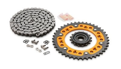 KTM Drivetrain Kit (Orange) 13T/50T: AOMC.mx