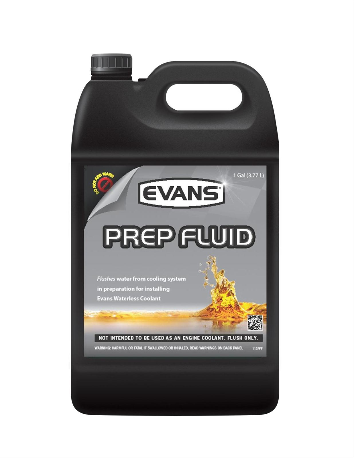 Evans Cooling Prep Fluid 1/2 Gallon: AOMC.mx