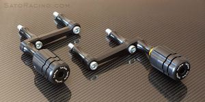 Sato Racing Frame Sliders KTM RC8 All years: AOMC.mx