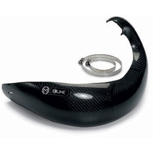 Moose Carbon Fiber Pipe Guard for FMF Gnarly Pipes KTM 300XC(W) 04-16 ...